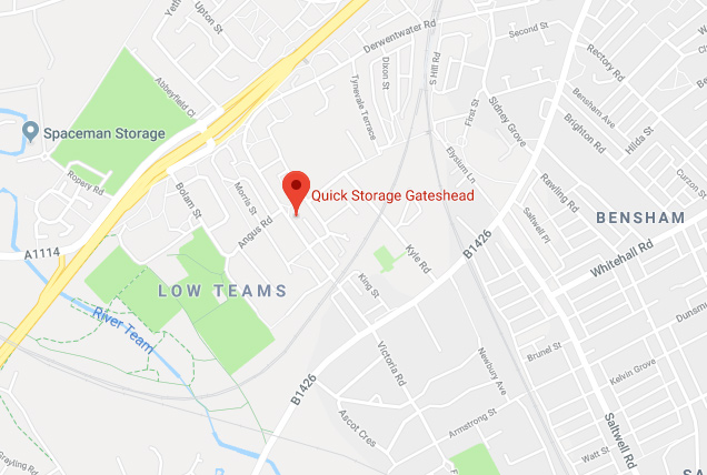 Quick Storage Gateshead | Contact us